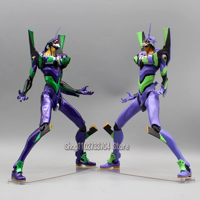 Anime Figura Modelo Brinquedos com Base Acrílica, NEON GENESIS ...