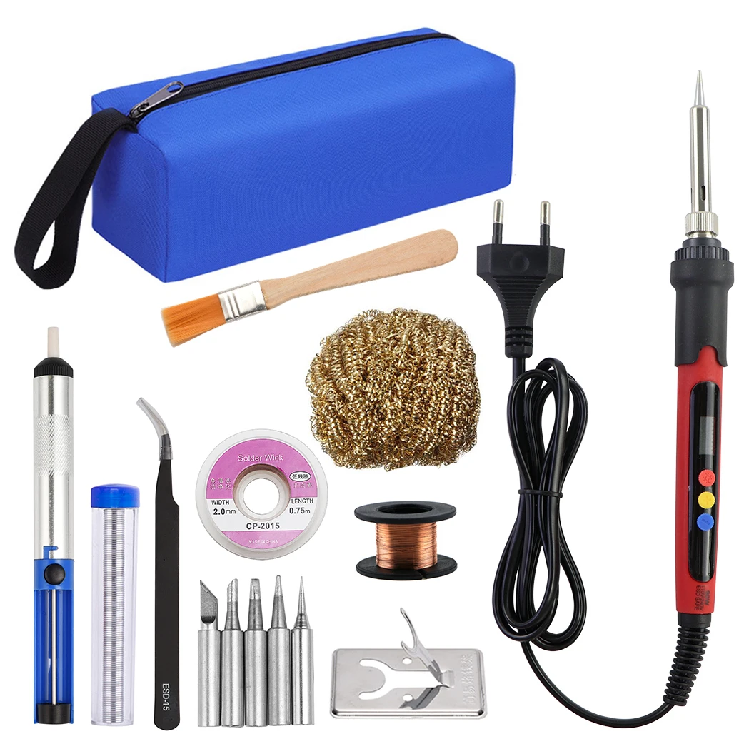 90W-Electric-Soldering-Iron-Adjustable-Temperature-LCD-Digital-Display ...
