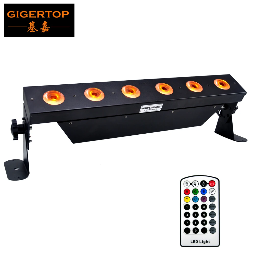 Tiptop-m-quina-de-parede-com-luz-led-colorida-6x18w-rgbpano-6-em-1-sem ...