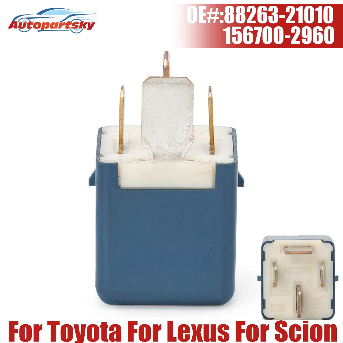 12V-4-Pins-ABS-Skid-Traction-TRC-Relay-Assy-For-Toyota-For-Lexus-For ...