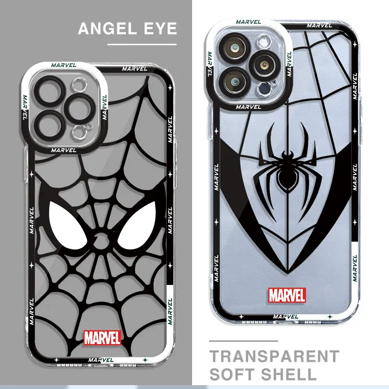 Cover-Cases-Marvel-spider-man-spiderman-Clear-Silicone-Case-for-iPhone ...
