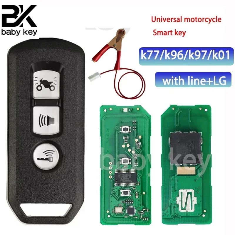 BB-chave-remota-universal-para-motocicleta-Honda-3-bot-es-434MHz-conex ...