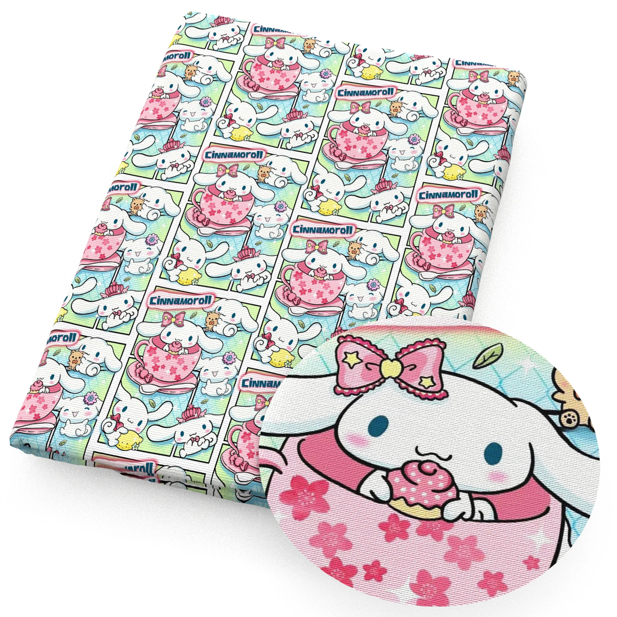 1pc Sanrio Series 50*145cm Patchwork Printed Polyester Cotton Fabric ...