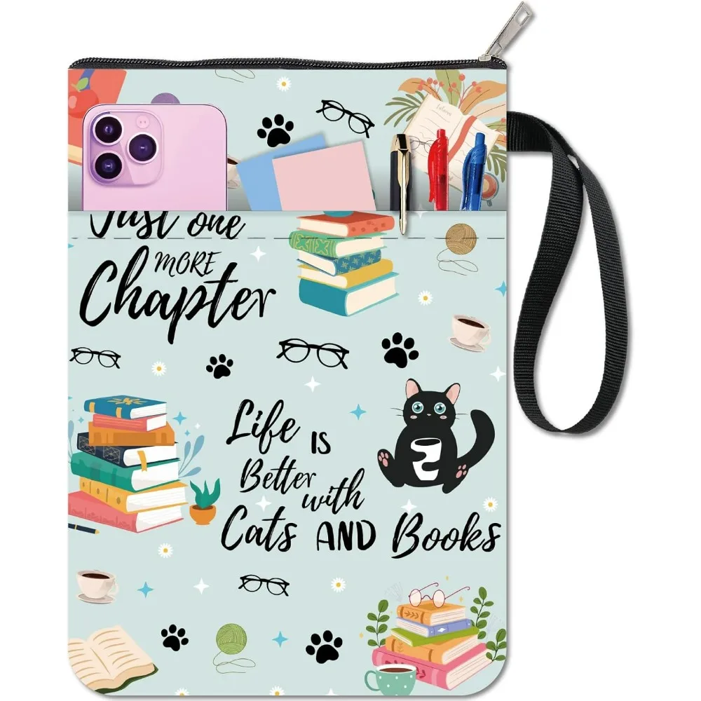 Cat Book Covers Words Book Protector Books Vintage Book Sleeve for ...