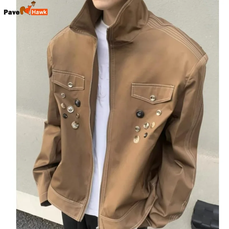 Spring-Retro-Irregular-Button-Mens-Jacket-Shoulder-Pad-Design-Trend ...