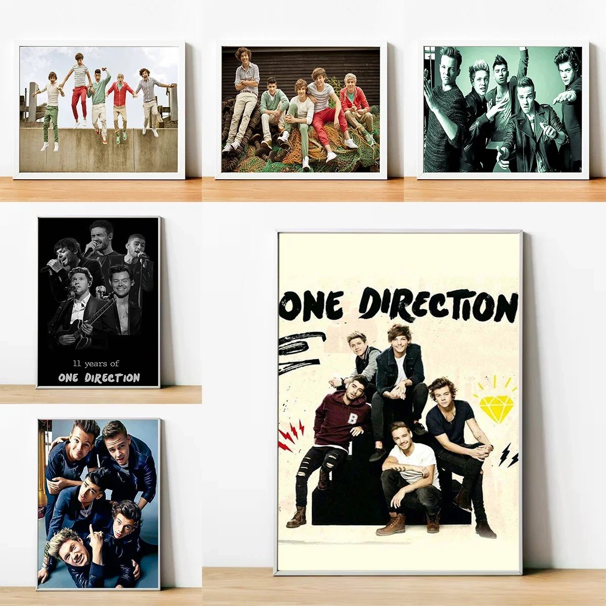 One Direction Poster On Wall