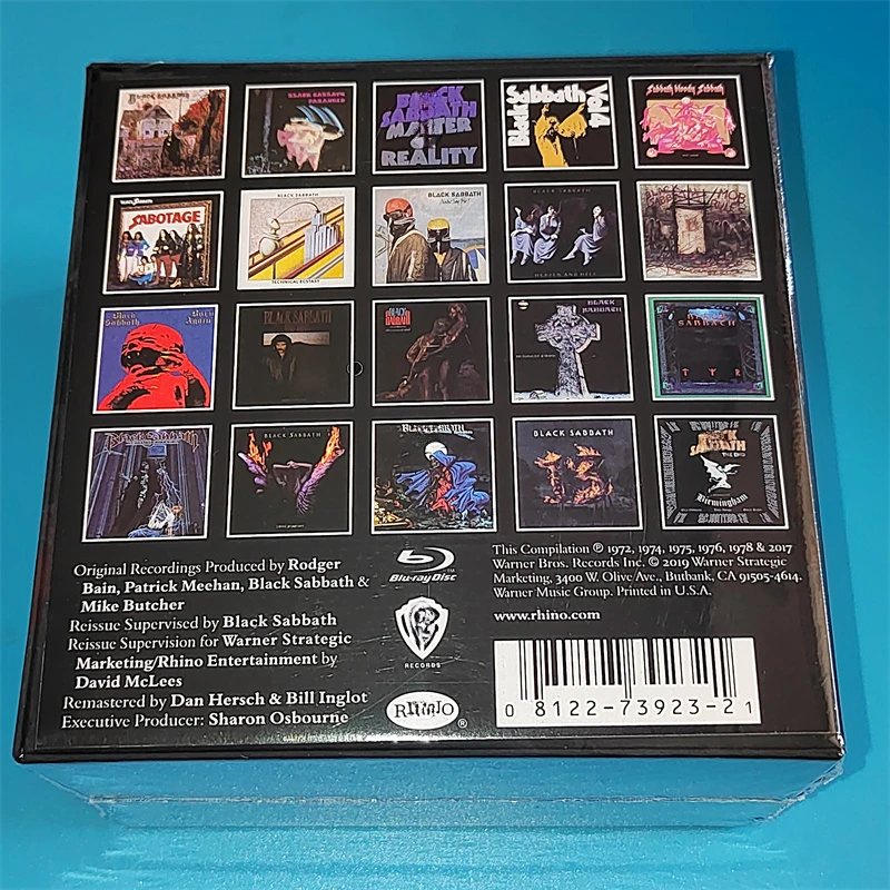 British Heavy Metal Rock Band Music CD Collection Gift Box Album (1970 ...