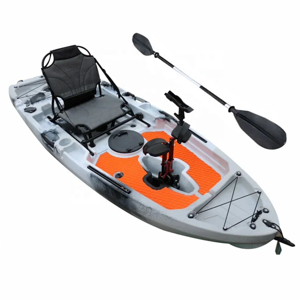 -Professional 8 FT Pedal Drive Kayak Single Paddler Fishing Canoe/Kayak ...