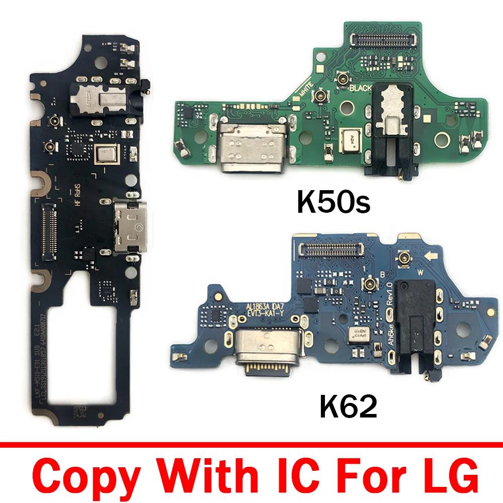 NEW For LG K41S USB Charging Port Dock Board Connector Flex Cable With Microphone For LG K8 Plus ...