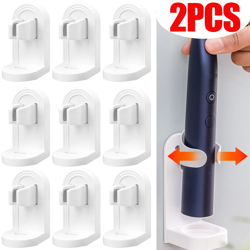 Electric-Toothbrush-Storage-Rack-Electric-Razor-Holder-Wall-Mounted ...