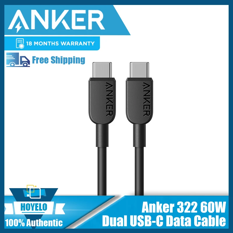 Anker-Type-C-60W-For-Android-Fast-Charging-Data-Cable-PD-Fast-Charging ...