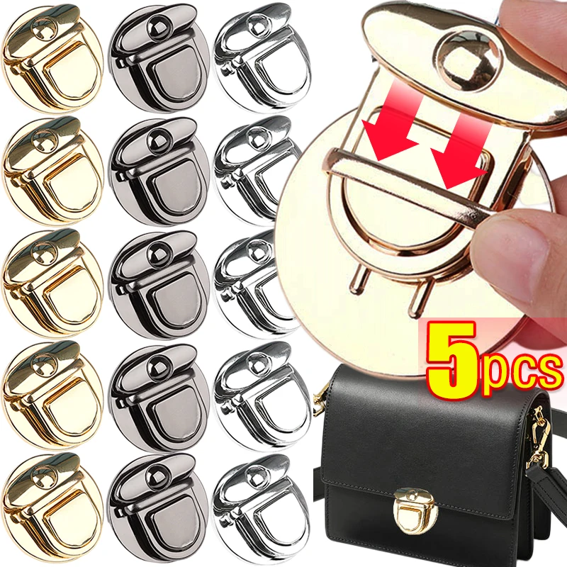 1-5Pcs-Metal-Locks-Bag-Clasp-Catch-Buckles-for-Handbags-Purse-Totes ...