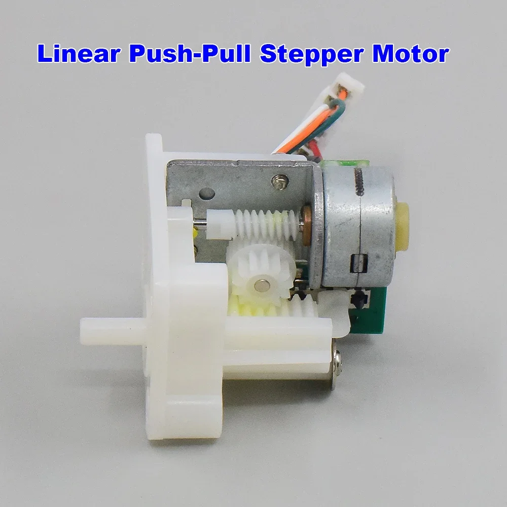 Micro 15mm Stepper Motor Push-Pull Linear Actuator Micro Mini 2-phase 4 ...
