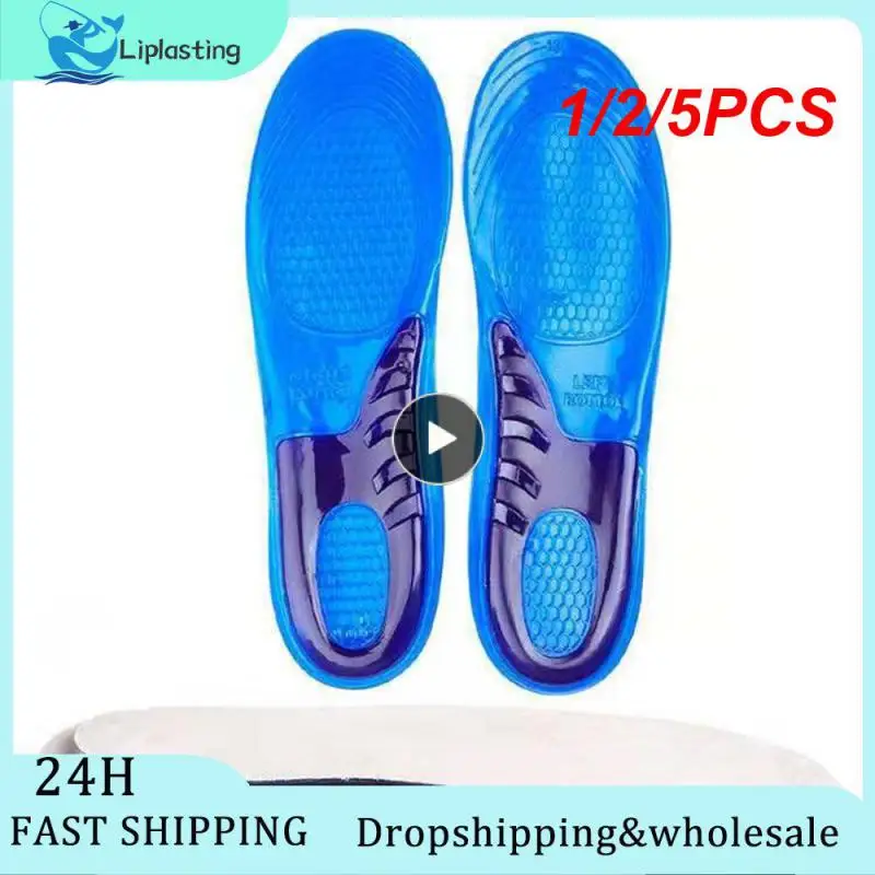 1-2-5PCS-shock-absorbing-insole-Orthotic-Arch-Support-Foot-Pain ...
