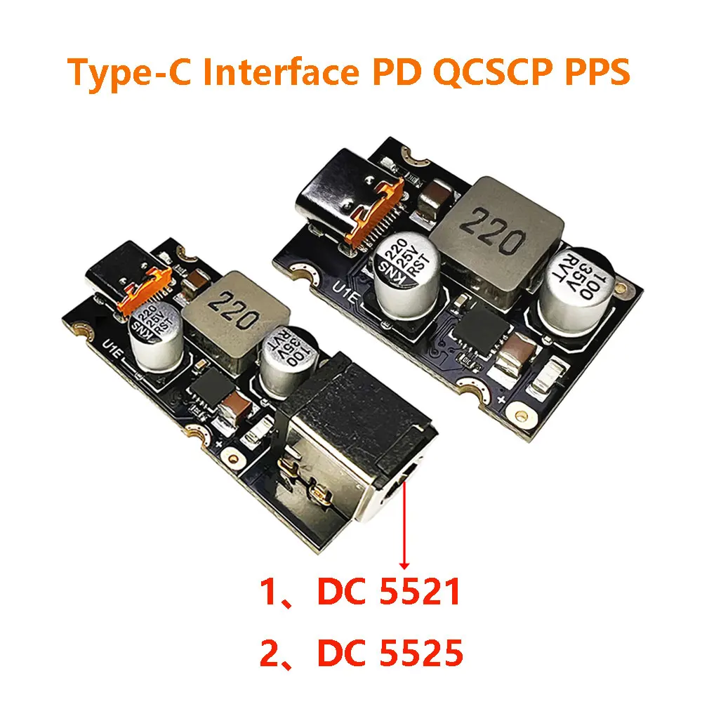 1PCS-PD65W-Fast-Charging-Module-Type-C-Interface-PD3-1-PPS-Fast ...