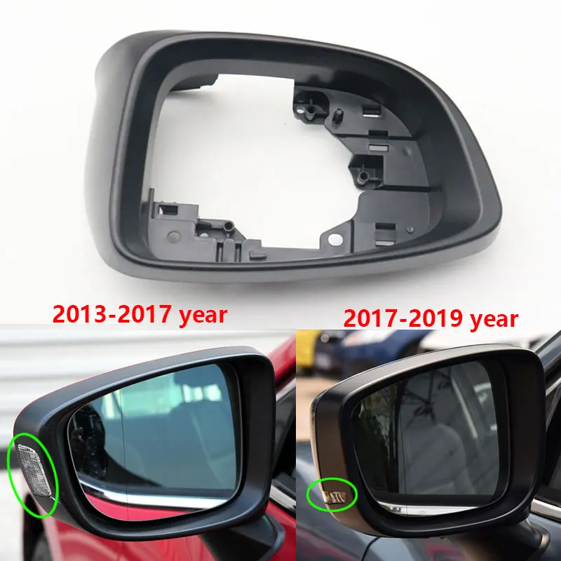 For-Mazda-6-GJ-Atenza-2013-2019-Car-Wing-Door-Side-Mirror-Frame-Outside ...