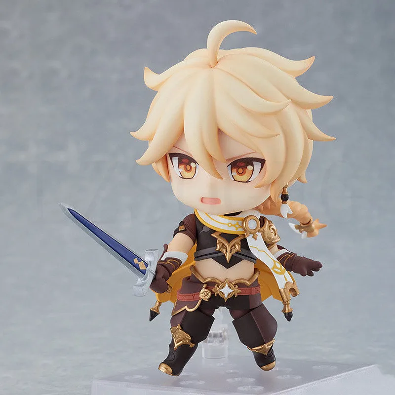Figura de acción de PVC Genshin Impact Traveler Aether Lumine Anime n.º ...