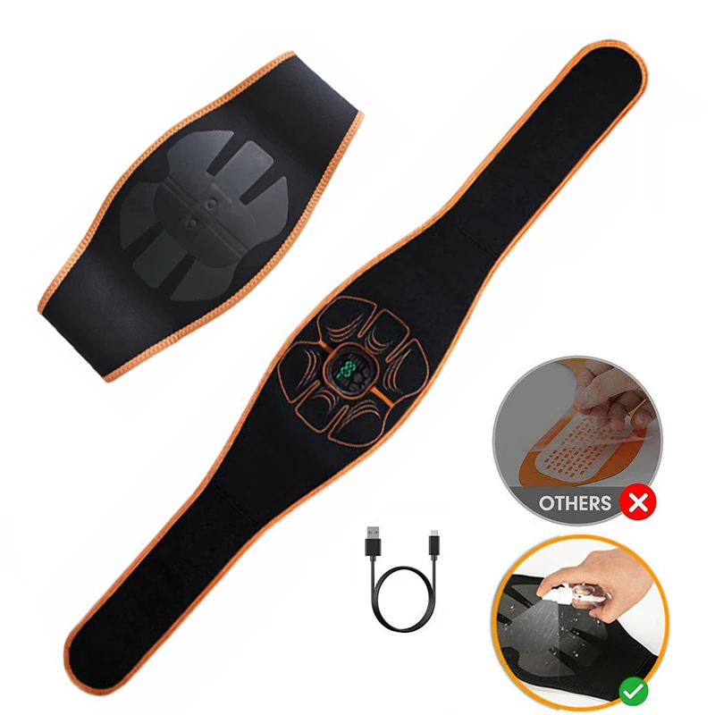 Smart Abdominal Toning Belt Muscle Toner Fitness Massage Slimming ...