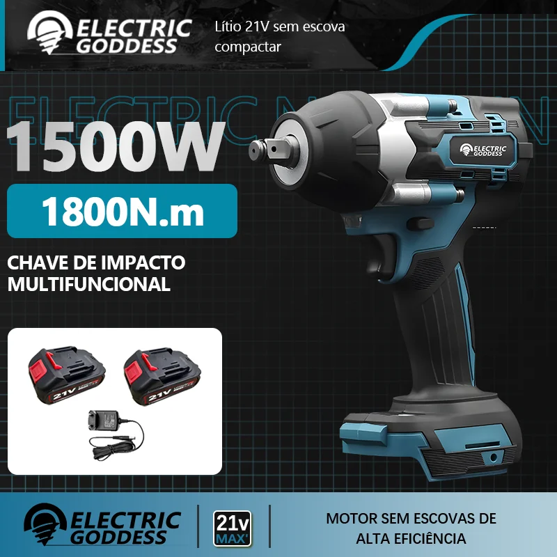 Electric-Goddess-DTW700-1800-N-M-7200rpm-Torque-Brushless-Electric-Tools-Cordless-Impact-Wrench ...