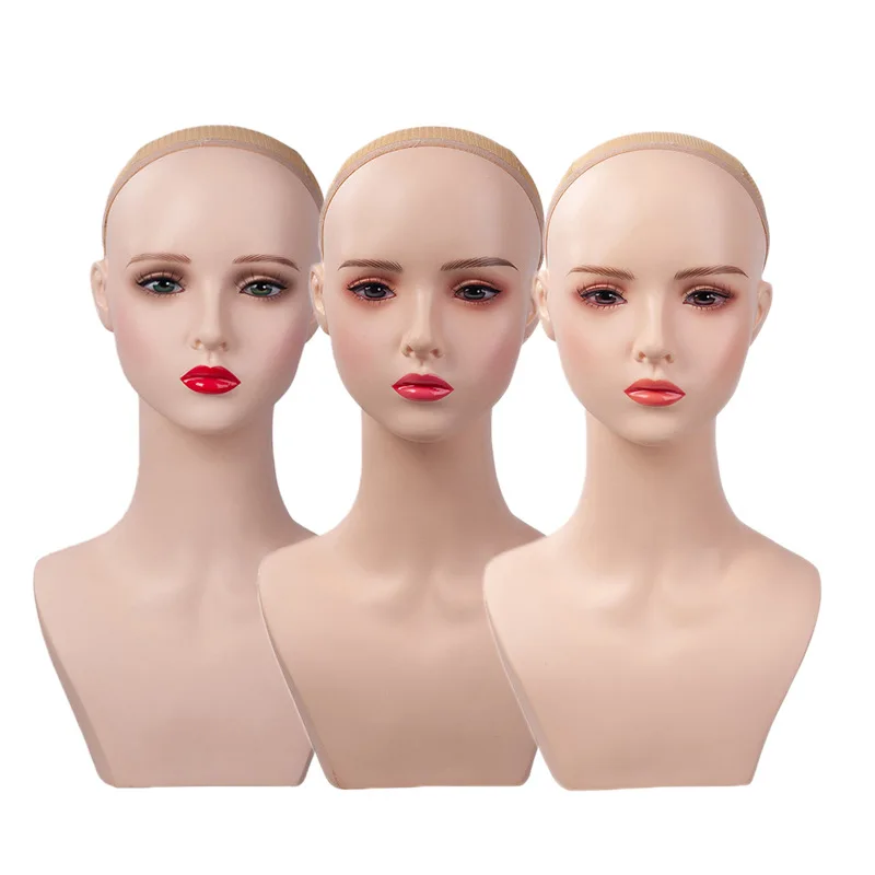 Realistic-Female-Wigs-Display-Mannequin-Head-for-Cosplay-Cartoon ...