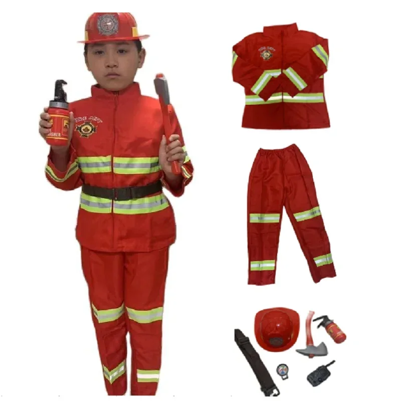Child-Firefighter-Costumes-Firefighter-Toys-Firefighter-Tools-with ...