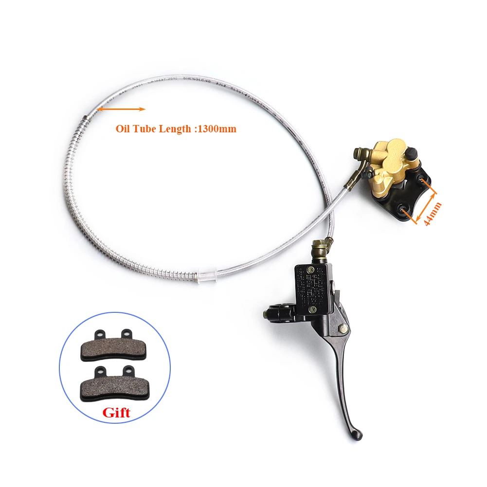 1Set Motorcycle Front Disc Brake Kit Hydraulic Brake System for 110cc ...