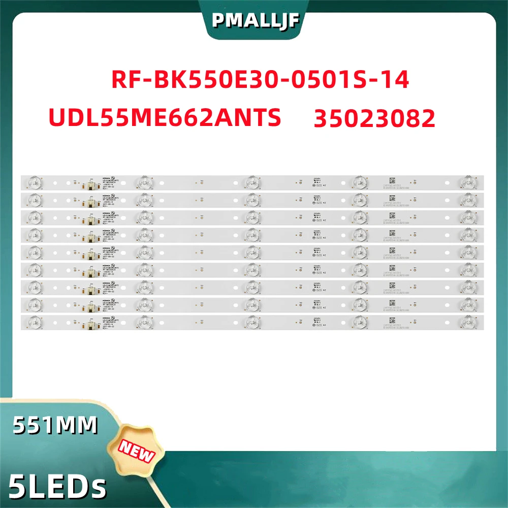 Tira-de-luces-LED-de-retroiluminaci-n-accesorio-para-Konka-LED55K7200-LED55K5500-LED55G30UE ...