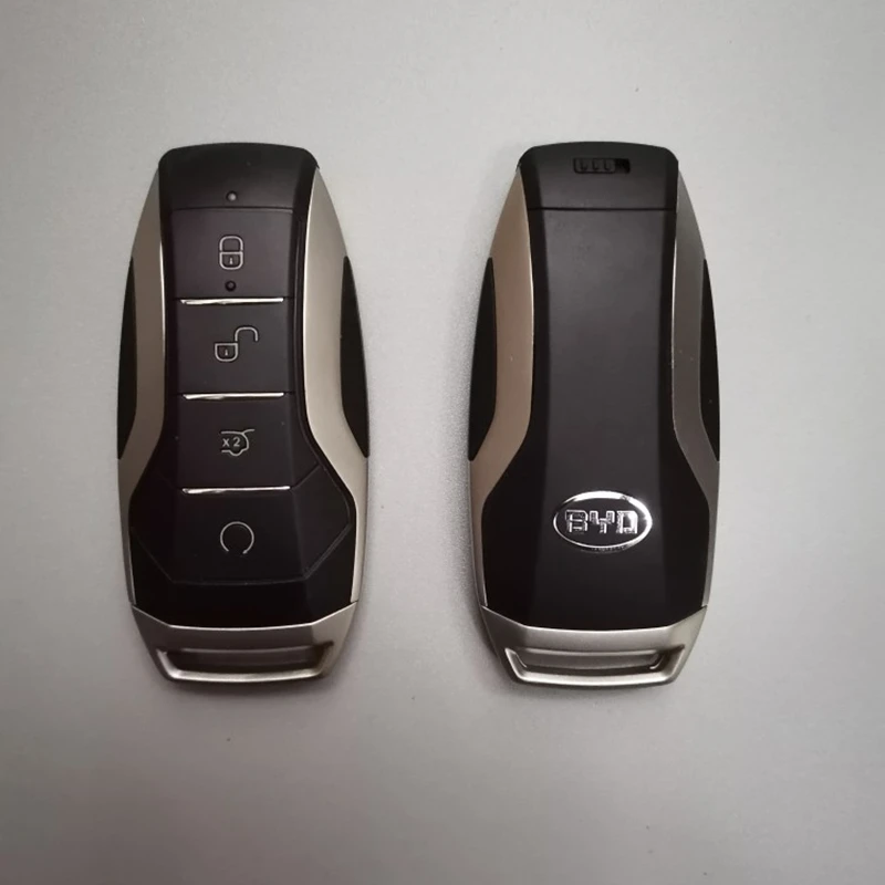 4 Buttons Car Keyless Samrt Remote Key with ID46 Chip for BYD SONG PRO ...