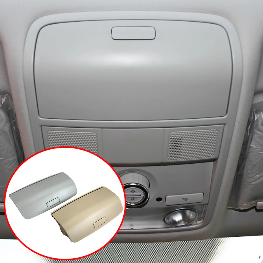 Caja de gafas de sol 1KD 868 837 D/E/G, estuche gris para Tiguan Golf ...