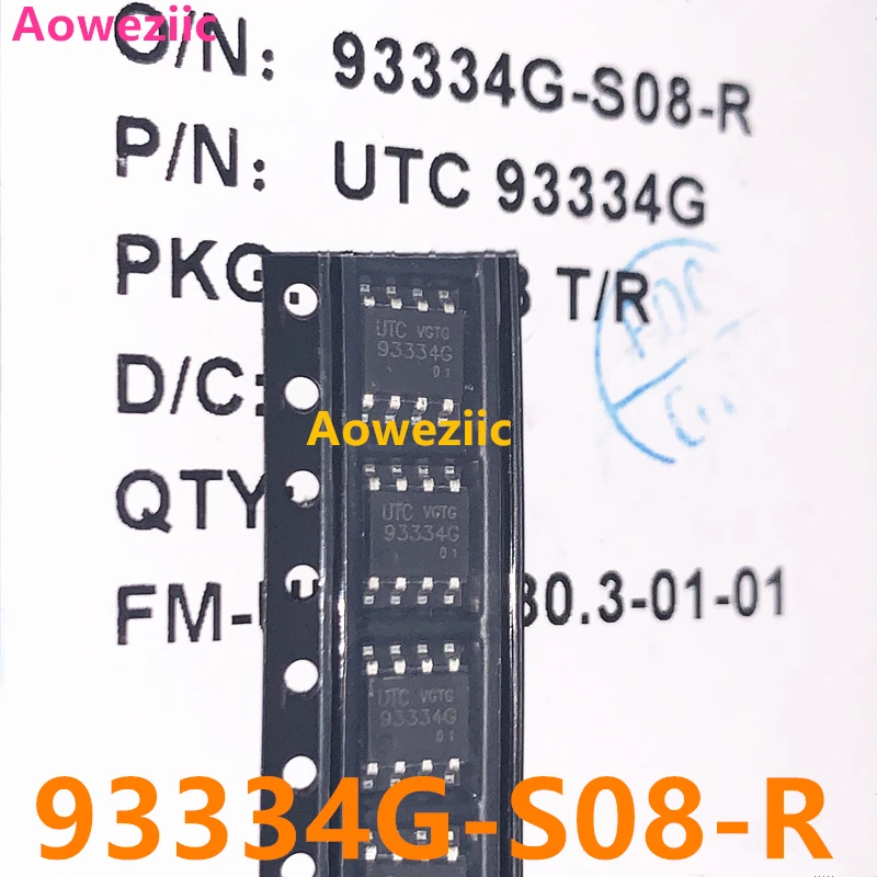 10 adet 93334G S08 R UTC93334G SOP 8 Darlington transistör dizisi yüksek akım sürücü IC ...