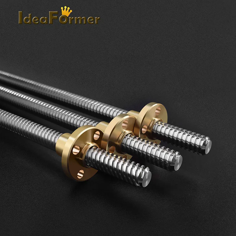 T8-Lead-Screw-OD-8mm-Lead-4mm-2mm-8mm-Pitch-2mm-Lenght-200mm-250mm ...