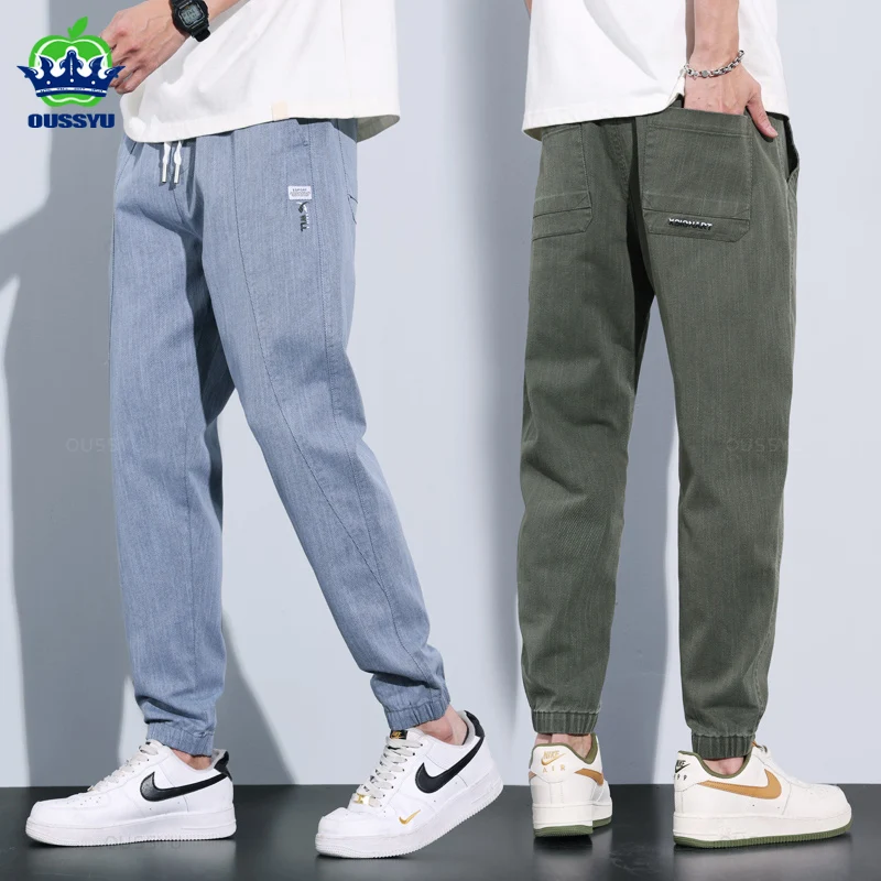 2024-Fr-hling-Sommer-Baumwolle-Jogger-Hose-M-nner-Hosen-Harajuku-Cargo ...