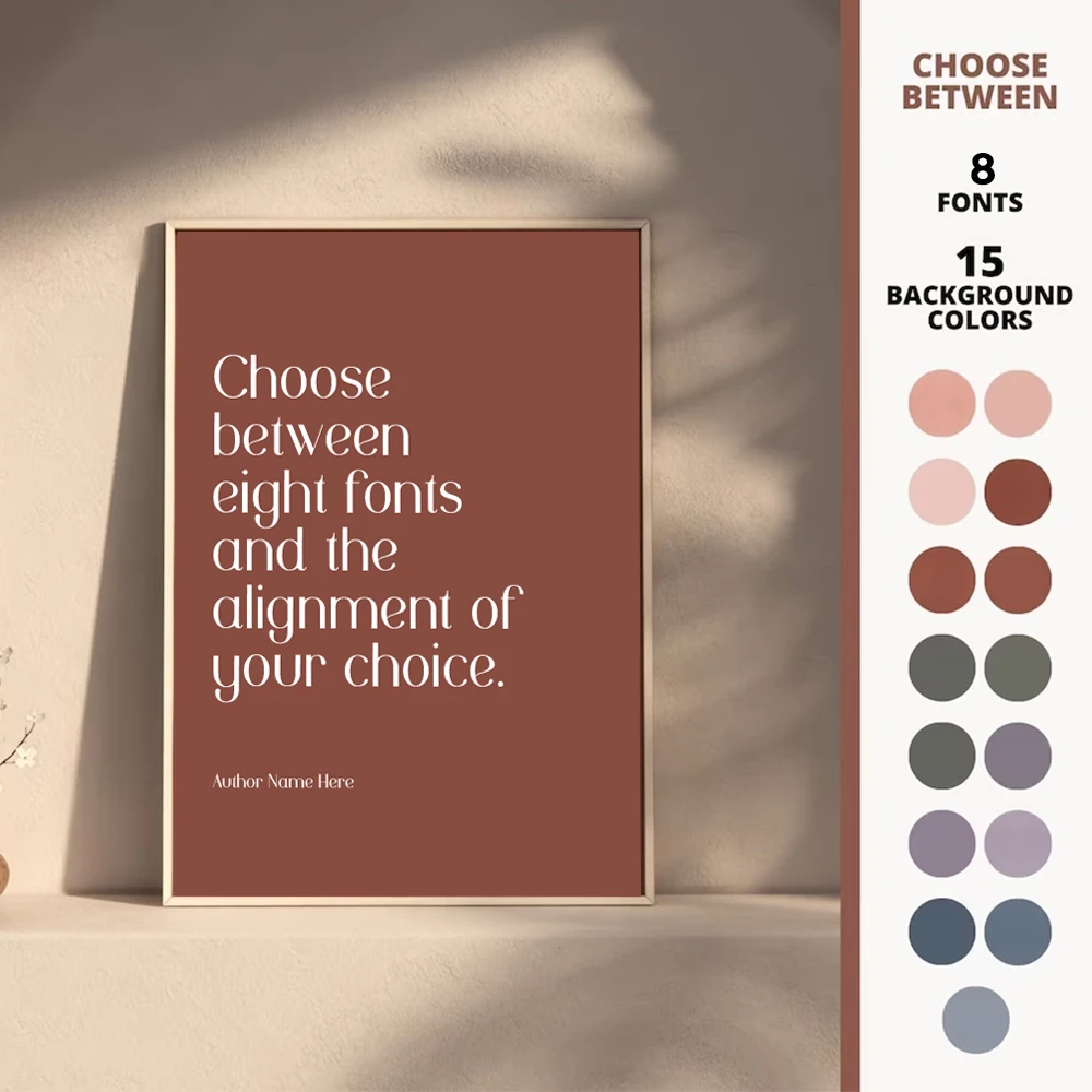 Custom-Personalized-Quote-Custom-Text-Sign-Wall-Art-Canvas-Painting ...