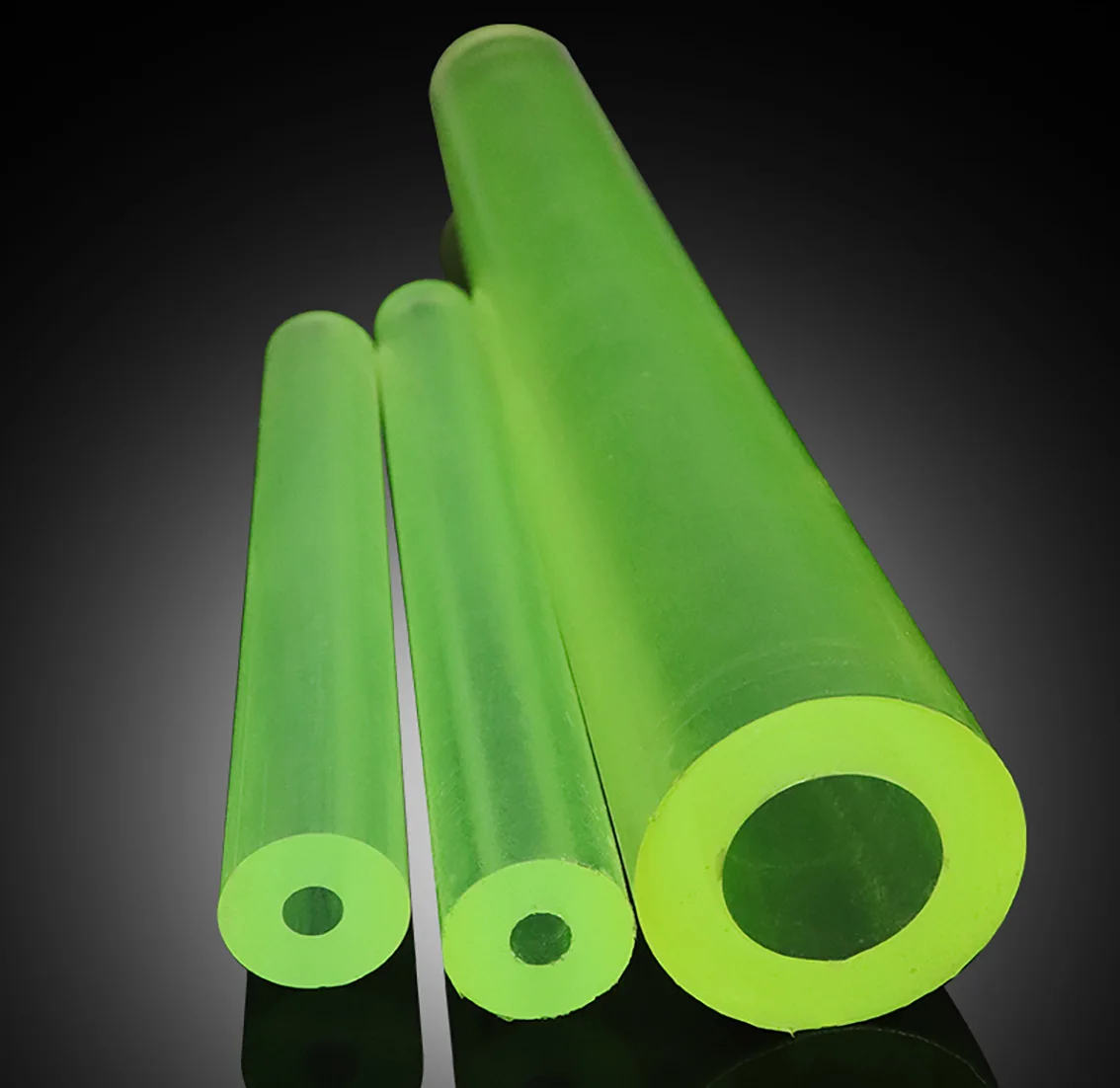 1Pcs-ID-6-8-10mm-Length-500mm-Hollow-PU-Polyurethane-Round-Bar-Elastic ...