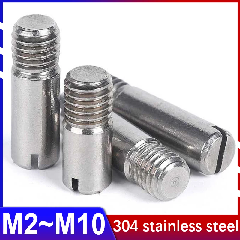 GB878-One-word-Groove-External-Thread-Cylindrical-Pin-Positioning-Pin ...