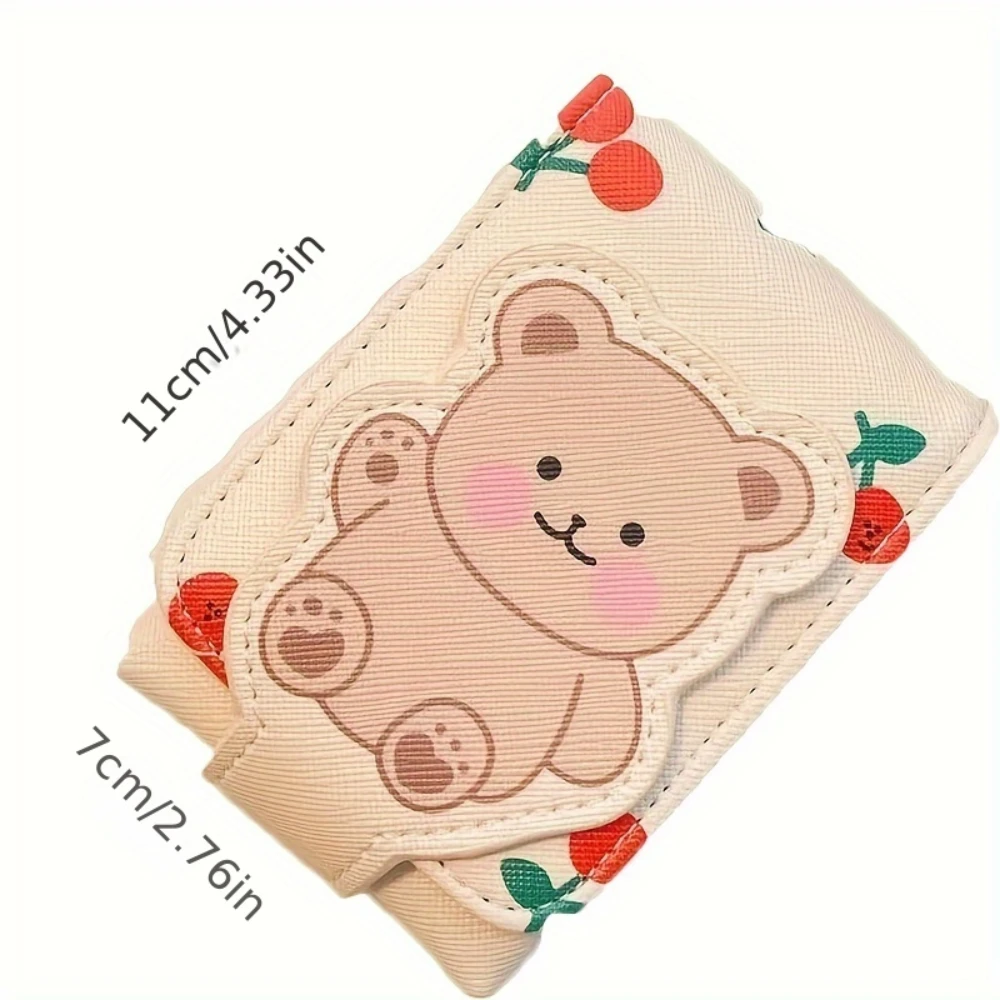 Mini-bolsa-de-l-pices-labiales-con-patr-n-de-oso-de-dibujos-animados ...