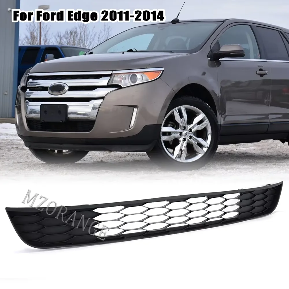 Front Bumper Mesh Grille Grills for Ford Edge 2011-2018 Black Replace ...