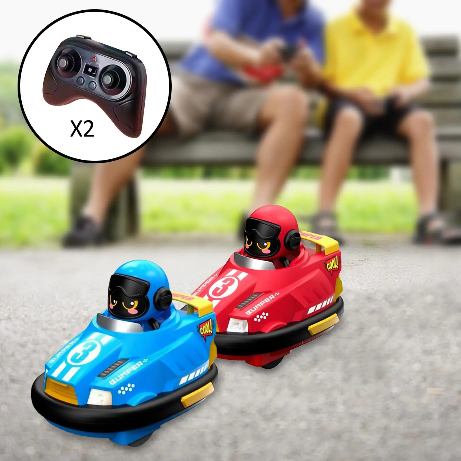 RC-Race-Car-Toy-Portable-Cartoon-Vehicle-Toy-Mini-with-Sound-RC-Bumper ...