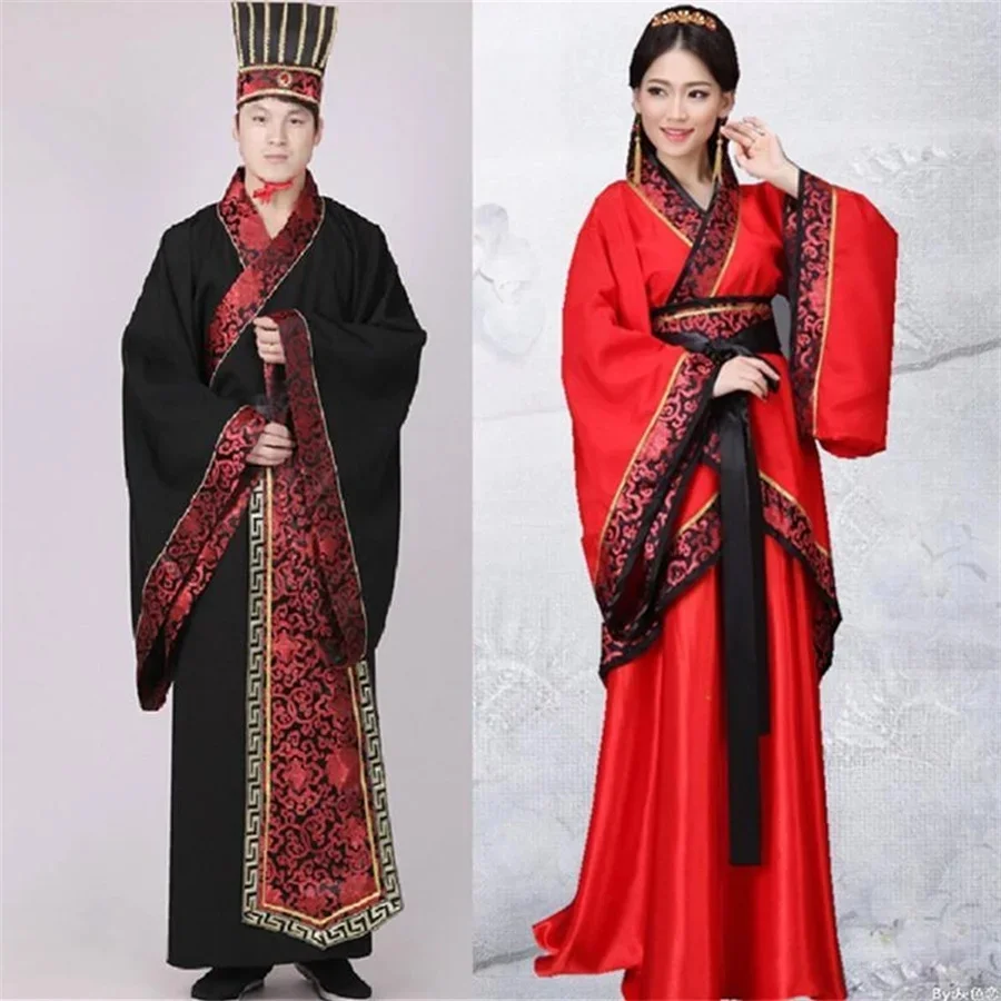 Disfraz-Hanfu-para-parejas-chinas-ropa-de-Cosplay-de-la-dinast-a-Han-de ...