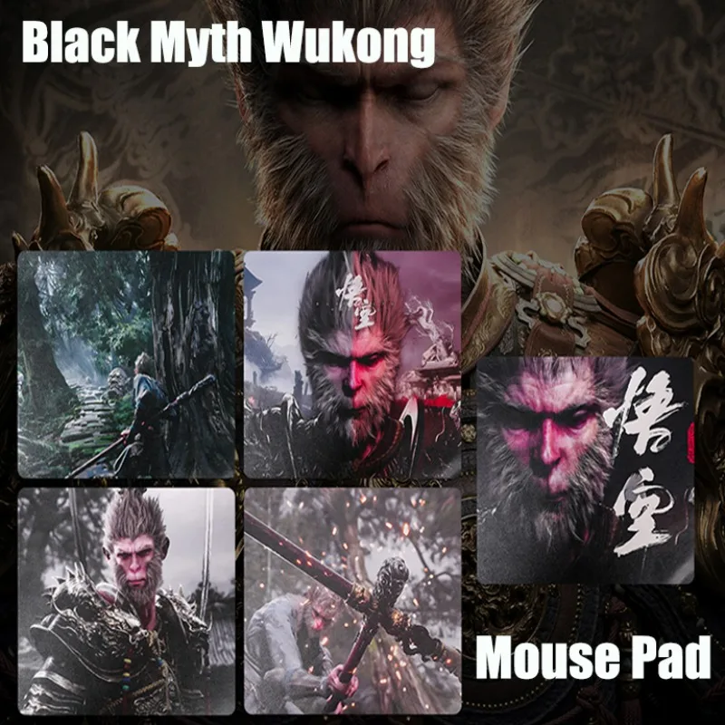 Black-Myth-Wukong-Mouse-Pad-Keyboard-Rubber-Anti-slip-Mice-Mats-for ...