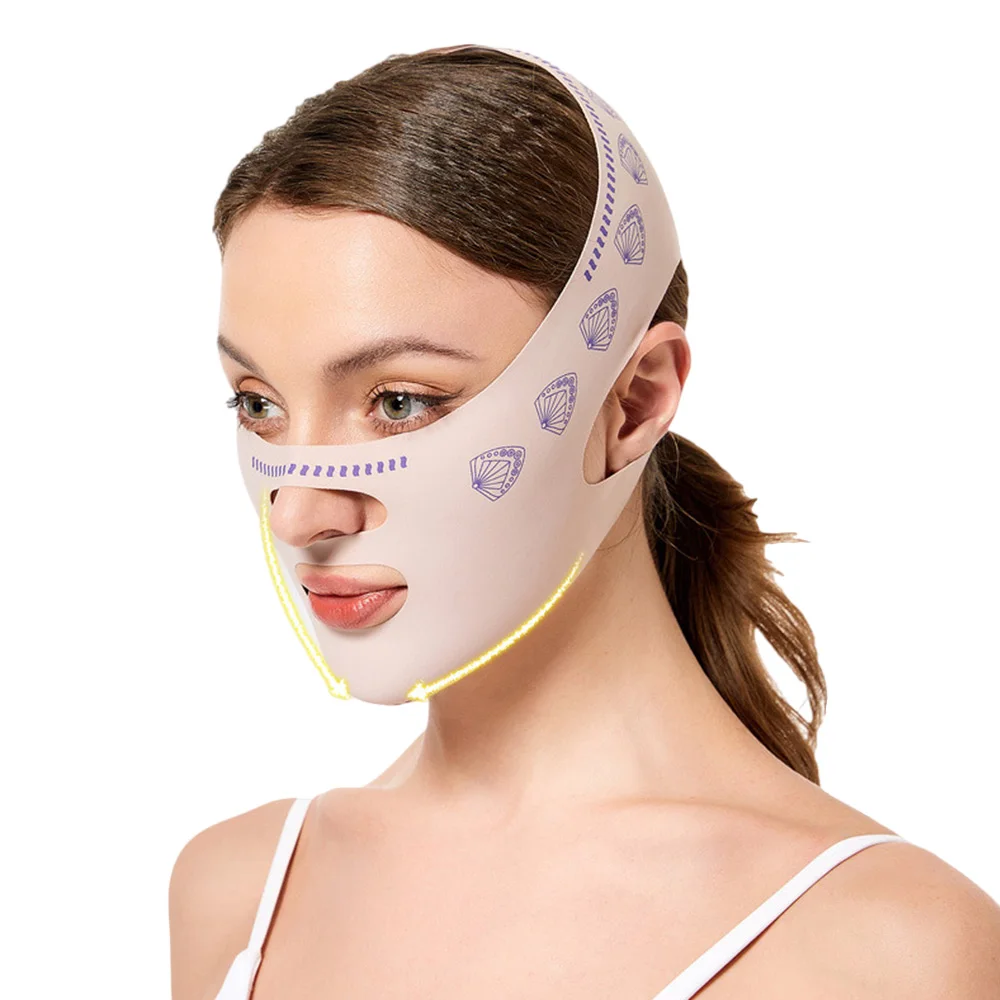 Vendaje adelgazante de cara en V para mujer, moldeador Facial de línea ...