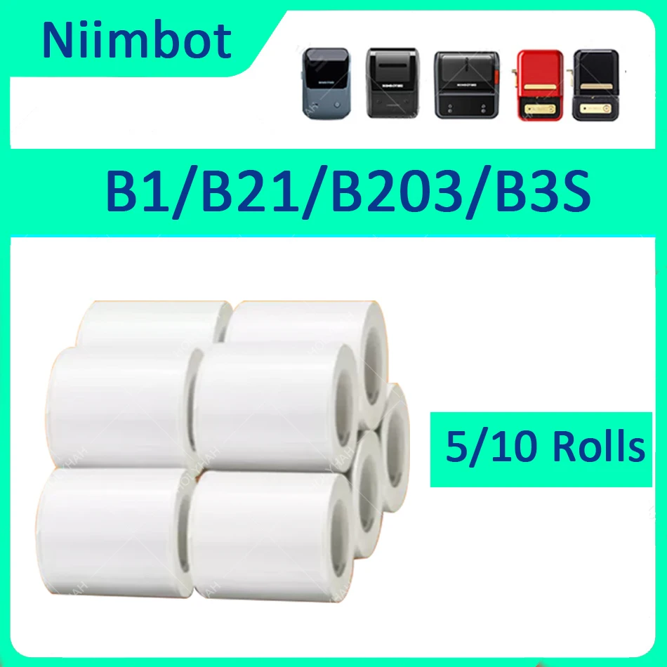 NiiMbot-B1-B21-B203-B3S-Cost-effective-Label-Paper-Tape-Supermarket ...