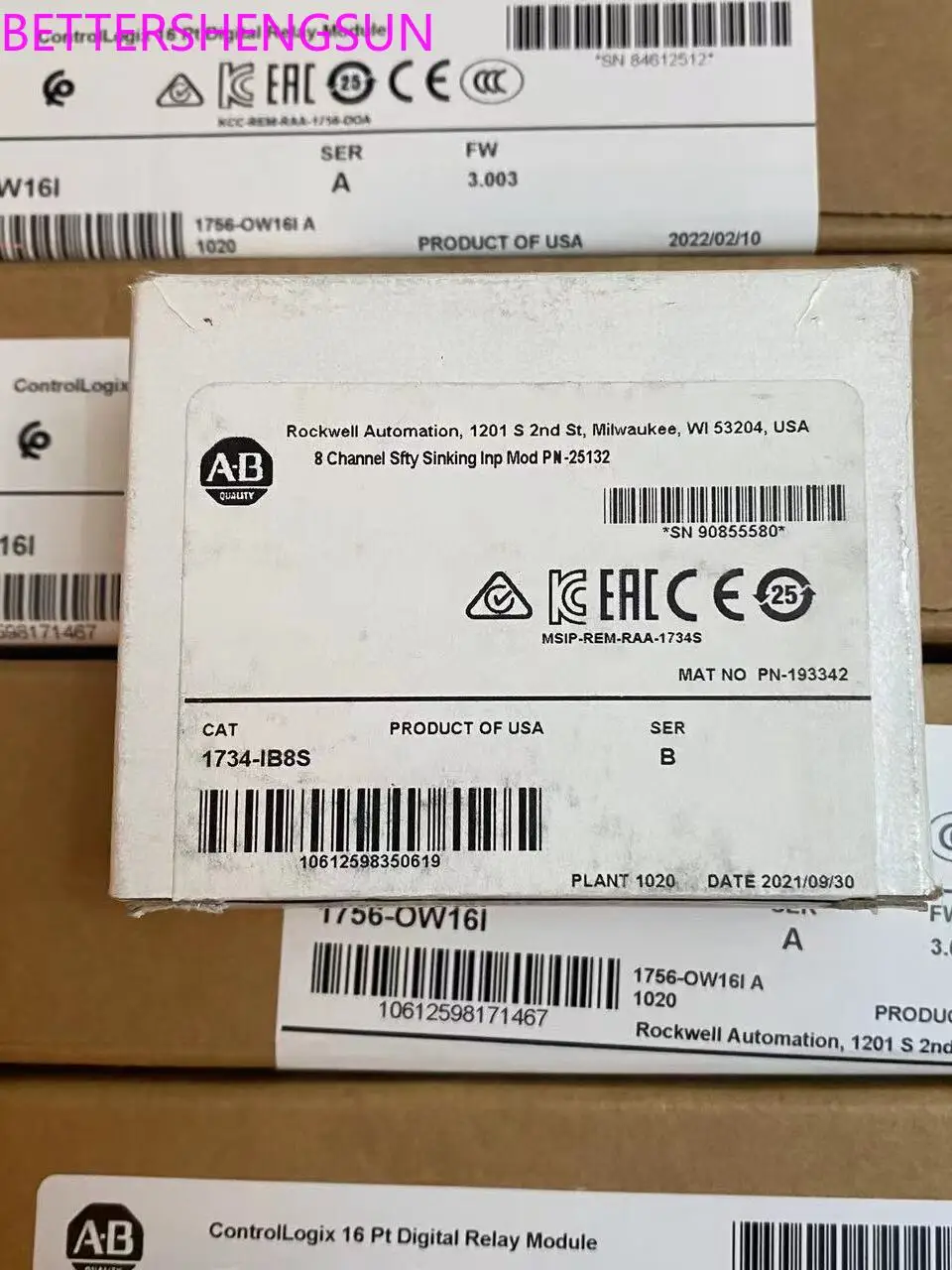 1734-Ib8s-Point-Digital-Input-Module-24V-DC-8-Channel-1734-Ib8s-Allen ...