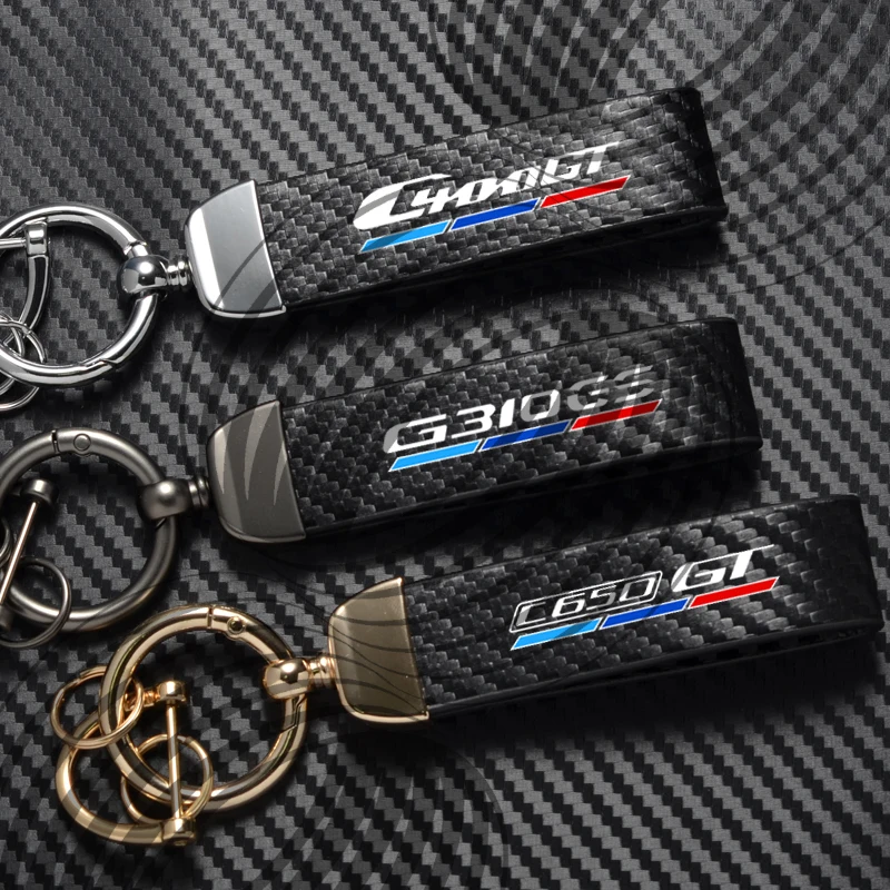 For G310 GS C400GT C650GT Logo Emblem Motorcycle Carbon Fiber Leather ...