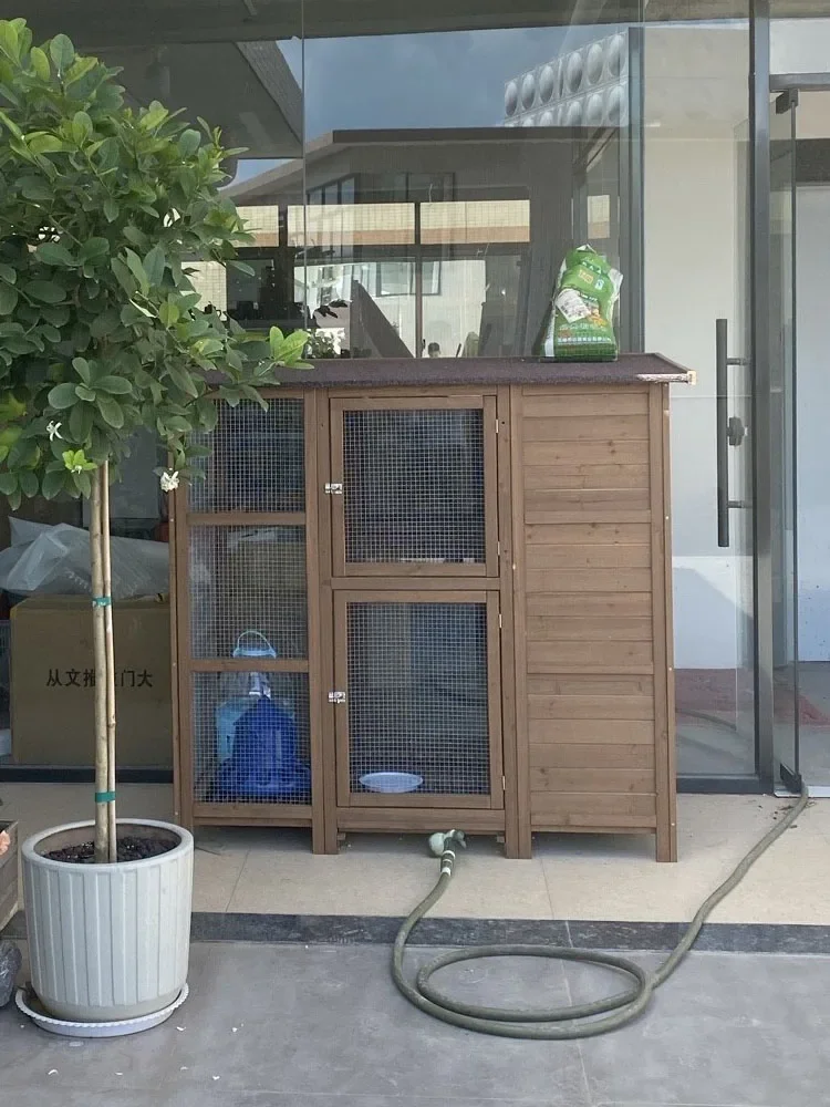Outdoor-wooden-pigeon-loft-balcony-cage-home-trumpet-breeding-box ...