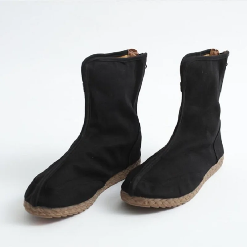 Cotton-hemp-men-single-boots-women-cloth-shoes-comfortable-flat-bottom ...