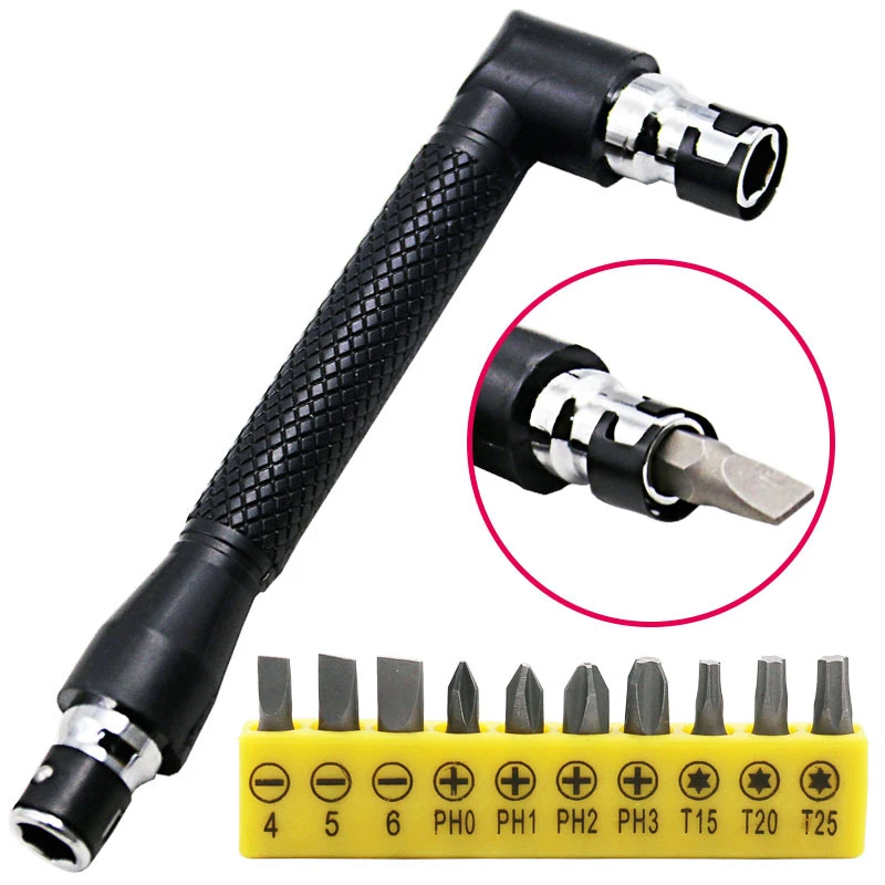 L-shaped-Mini-Socket-Extension-Screwdriver-Sleeve-Handle-Multi-function ...