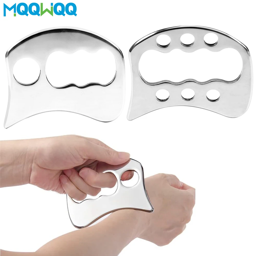 Stainless Steel Gua Sha Scraping Massage Tool IASTM Tool for Back, Legs ...