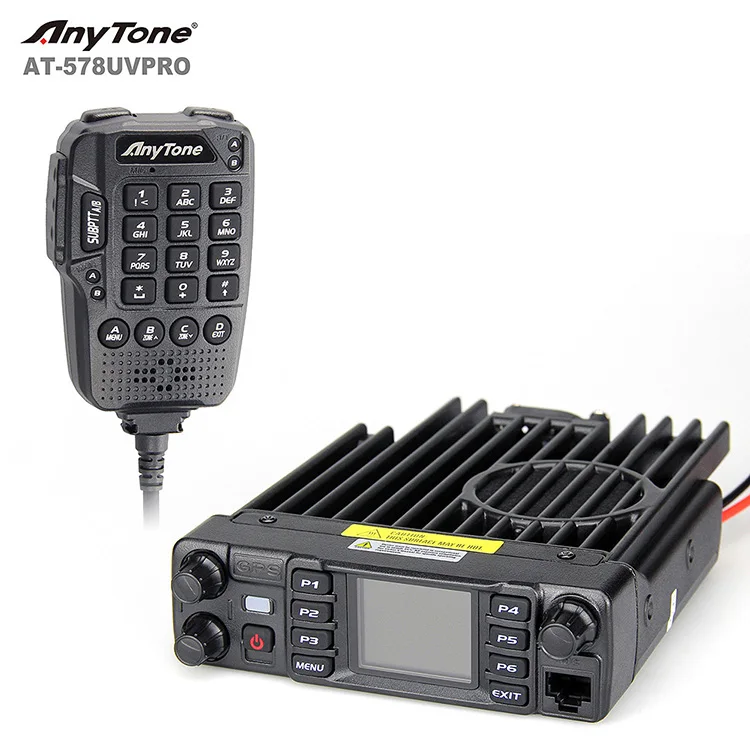 Anytone-578UV-PRO-Dual-band-GMRS-Mobile-Radio-mobil-144-430Mhz-Amateur ...