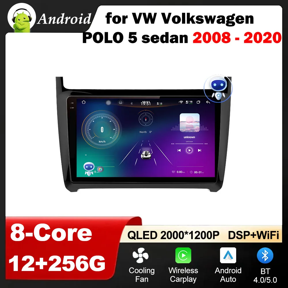 for-VW-Volkswagen-POLO-5-sedan-2008-2020-Car-Video-Mulltmedia-Player-9 ...